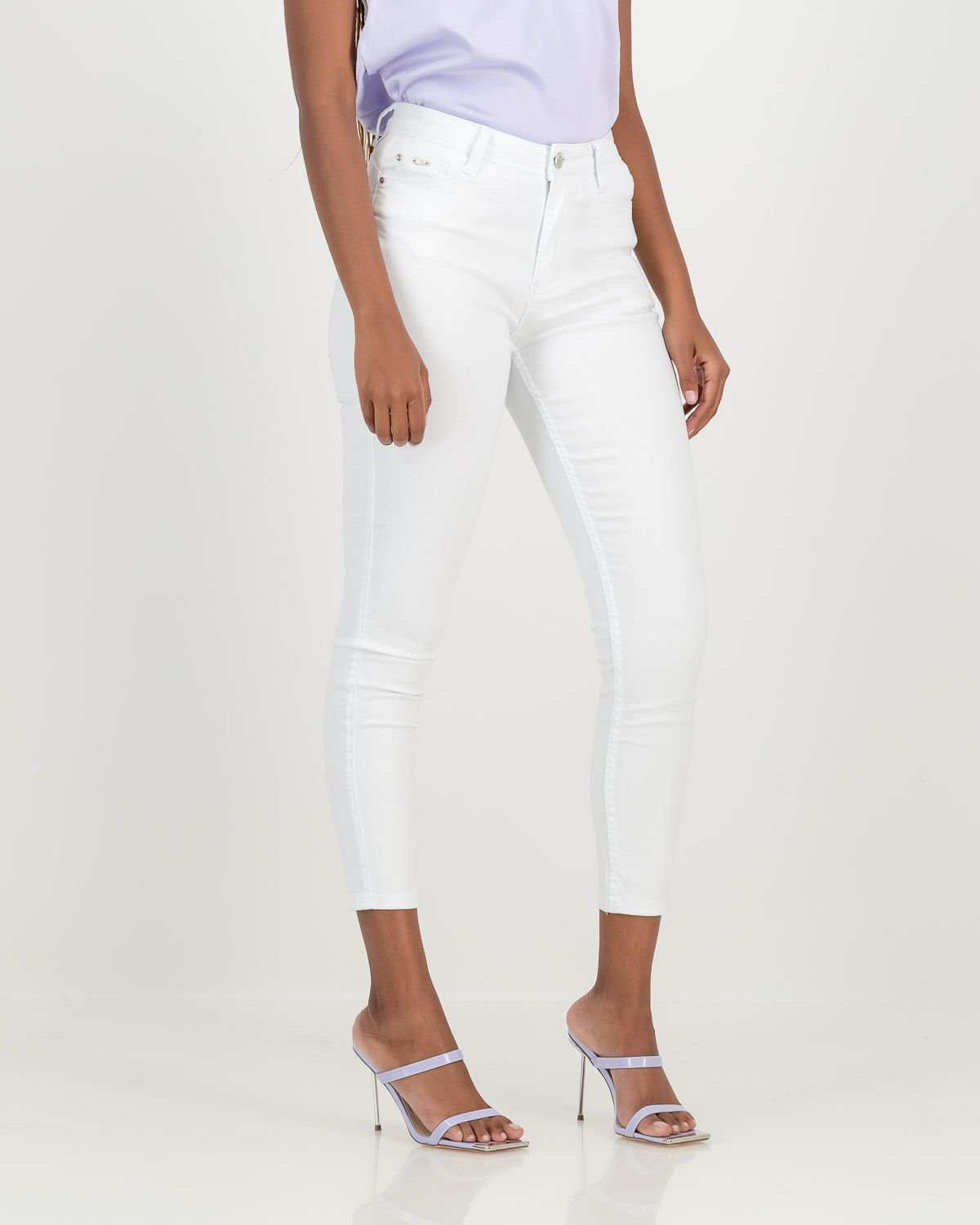 Roro 1 Skinny Jeans (White)