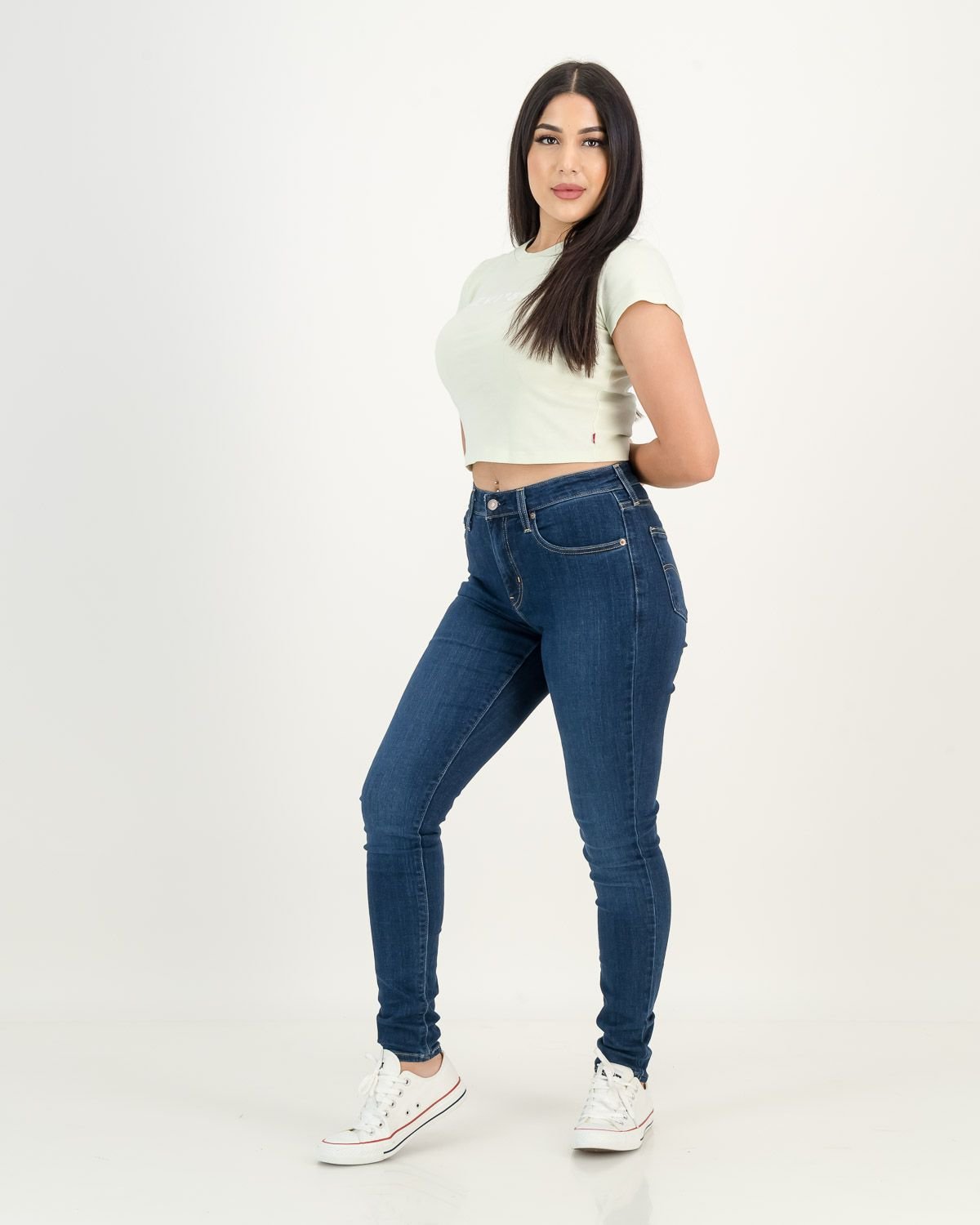 721 High Rise Skinny Jeans (Chelsea Eve)