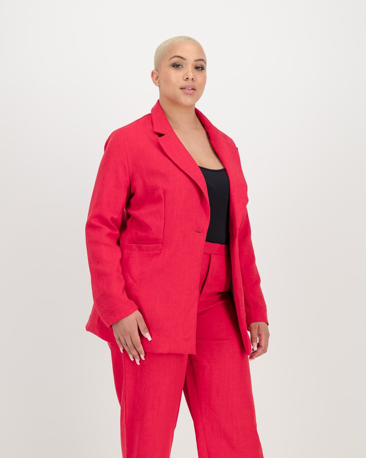 Plus Snowlook Summer Blazer (Raspberry)