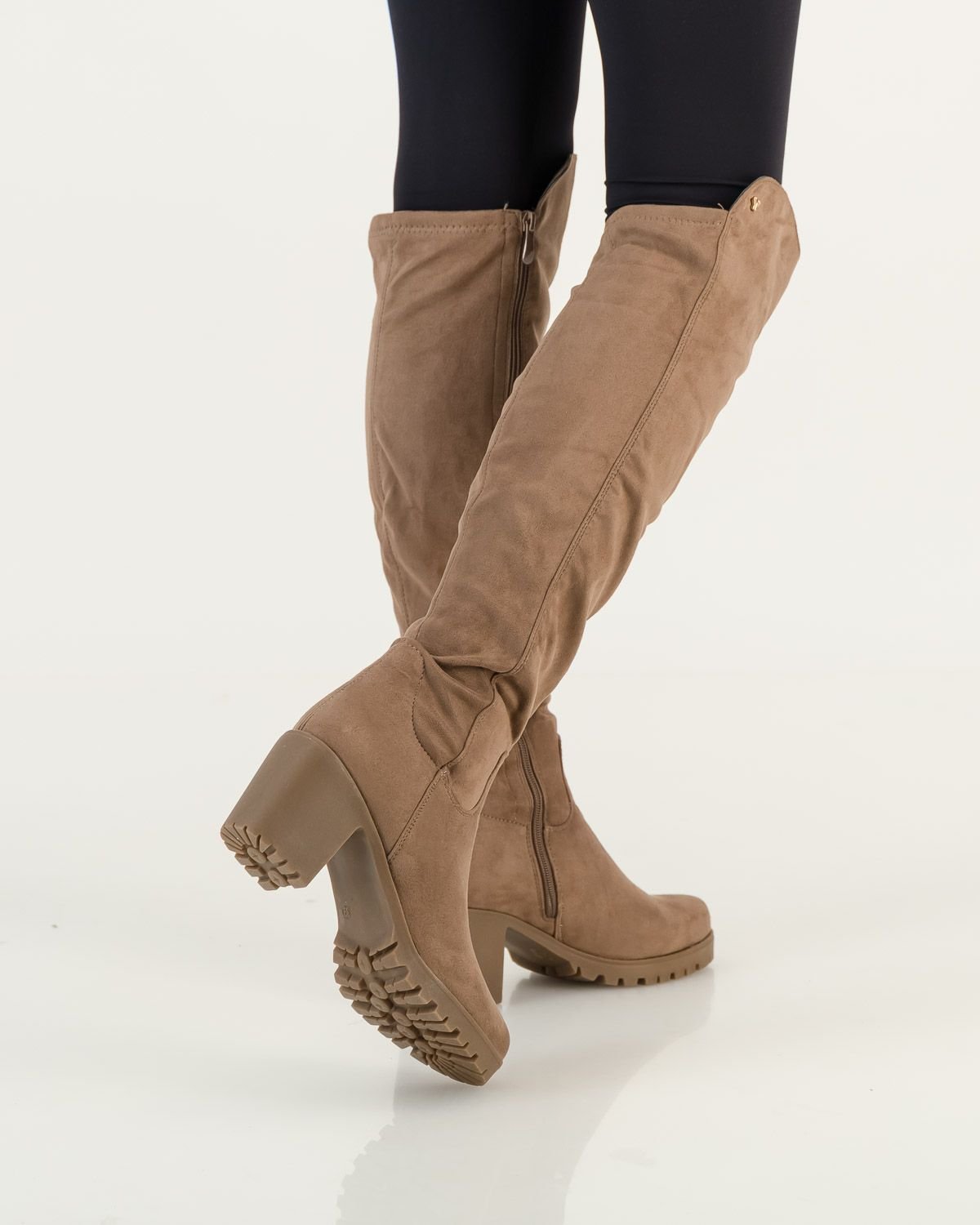 Noel 1 Long Boots (Taupe)