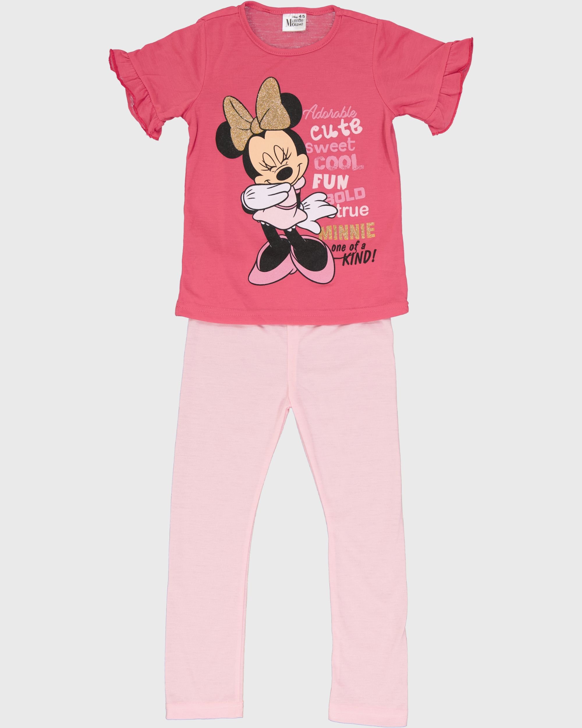 Pre Girls Character 2pc Set Minnie Mouse (Pink)