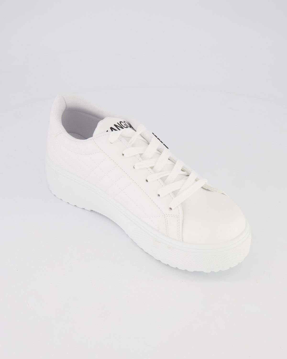 Platform Fashion Sneaker (White)