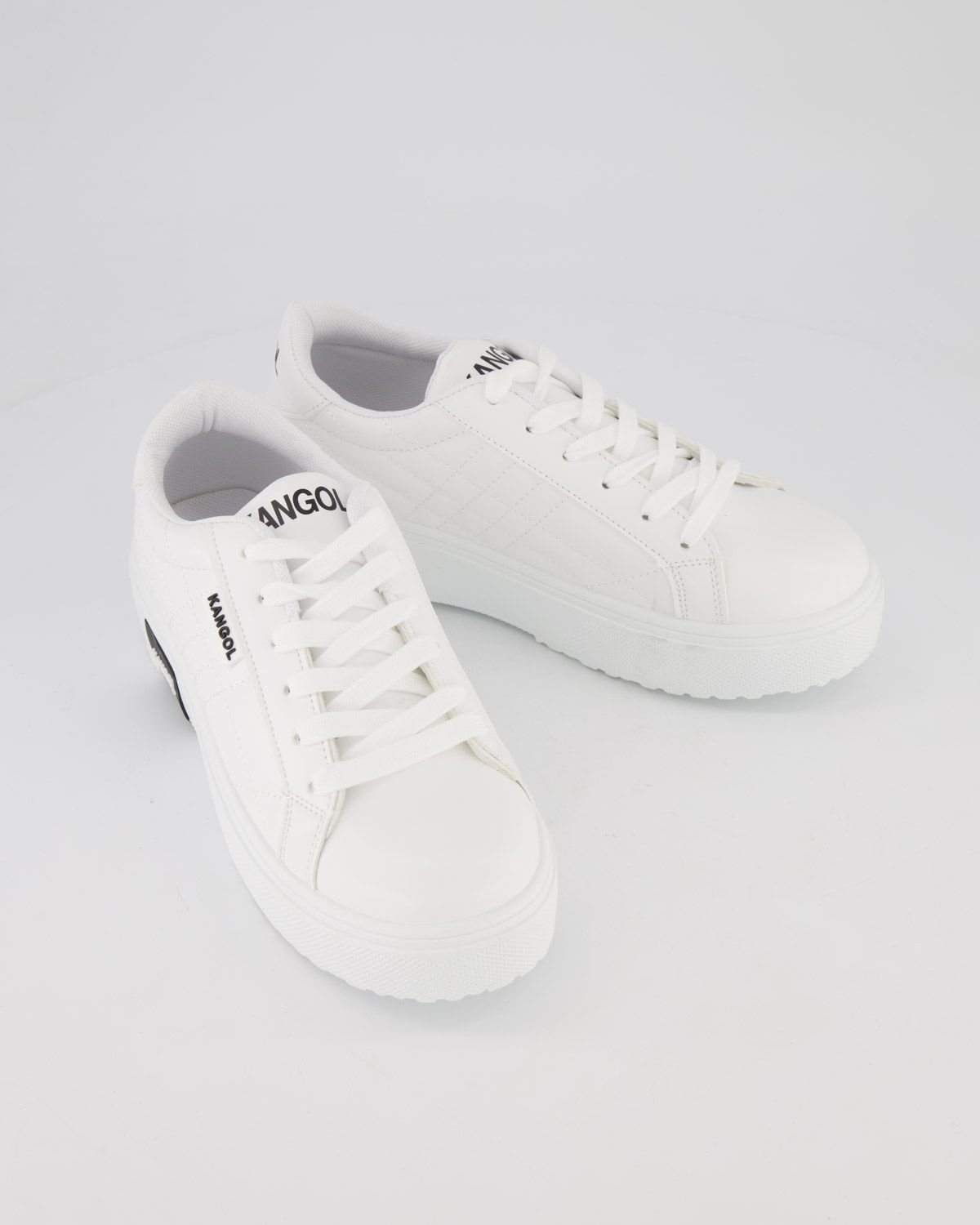 Platform Fashion Sneaker (White)