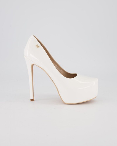 Coco 1 Stiletto Courts White